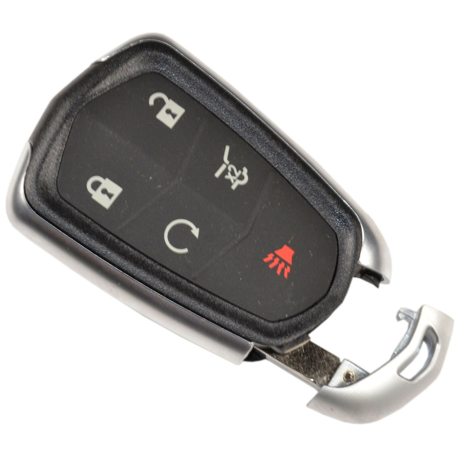 HQRP Remote Key Fob Shell Case Keyless Entry W/5 Buttons for Cadillac ...