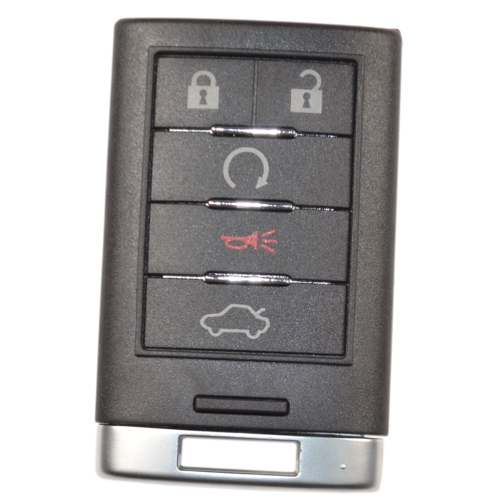 HQRP Keyless Entry Remote Key Fob Shell Case w/ 5 Buttons for Cadillac ...