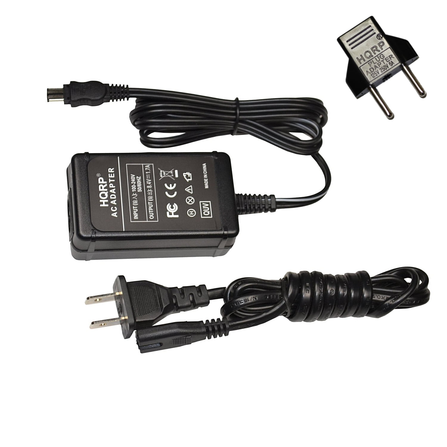 HQRP Replacement AC Adapter / Charger compatible with Sony HandyCam CCD-TRV51, CCD-TRV57, CCD ...