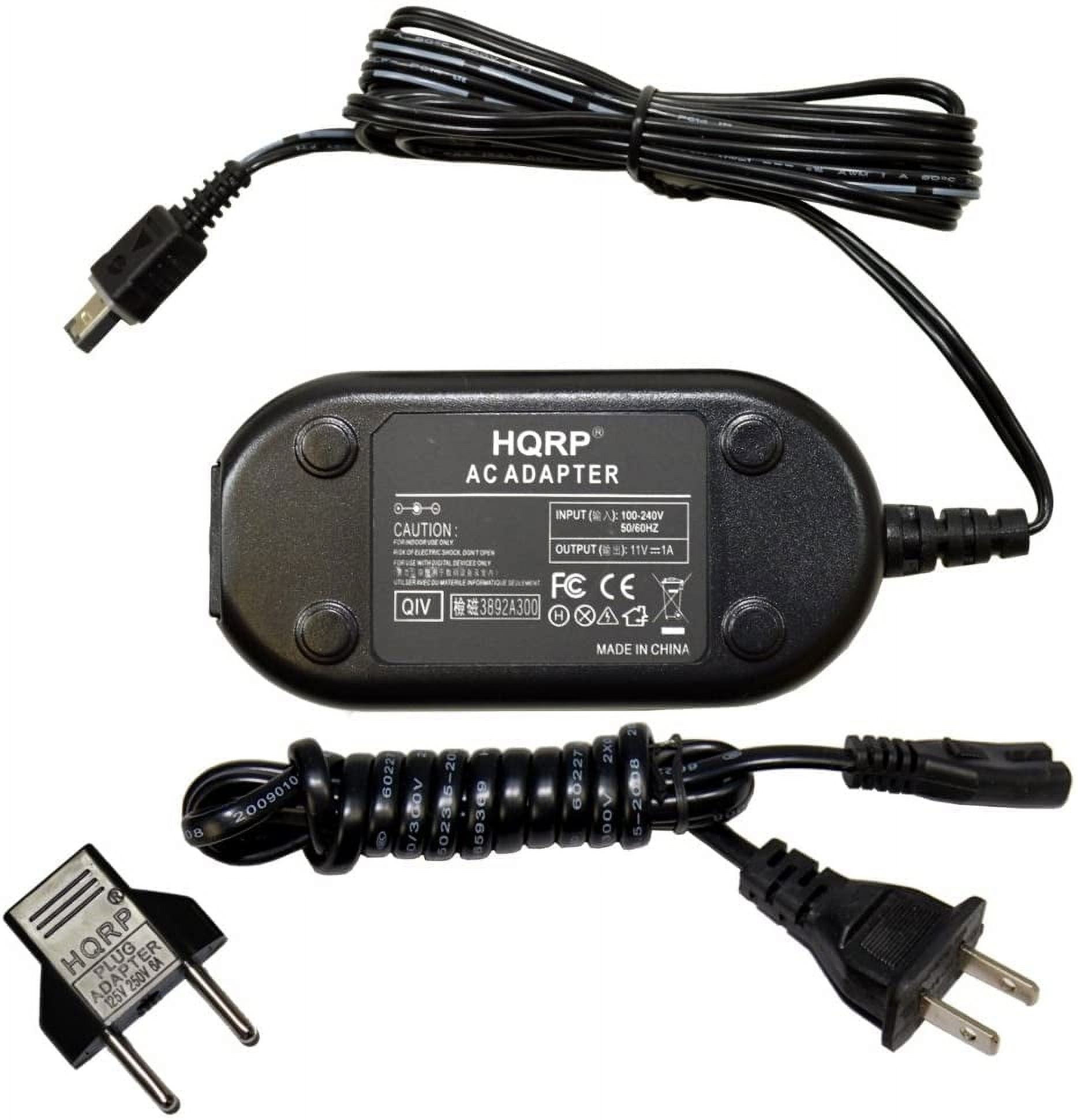 HQRP Replacement AC Adapter / Charger for JVC GR-D350 / GR-D350U, GR ...