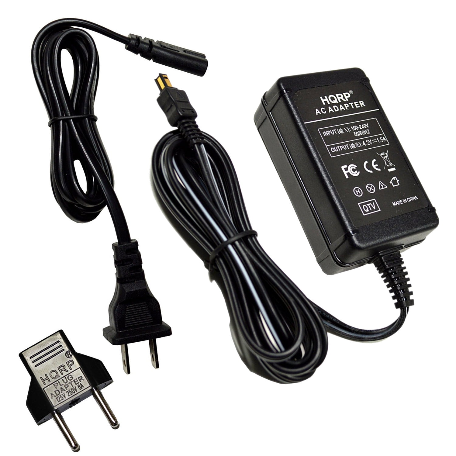 HQRP Replacement AC Adapter / Power Supply compatible with Sony CyberShot DSC-P8, DSC-P92, DSC ...