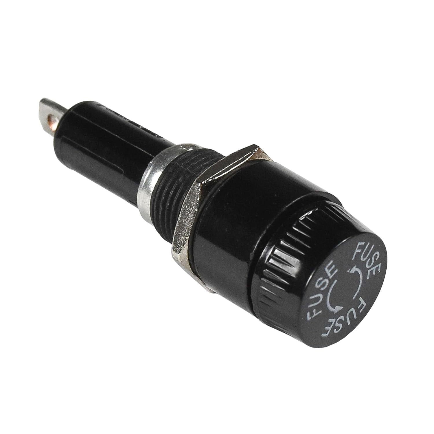 HQRP Screw Cap Panel Mount Fuse Holder for 6x30mm Fuses 30A 250V AC, R3 ...