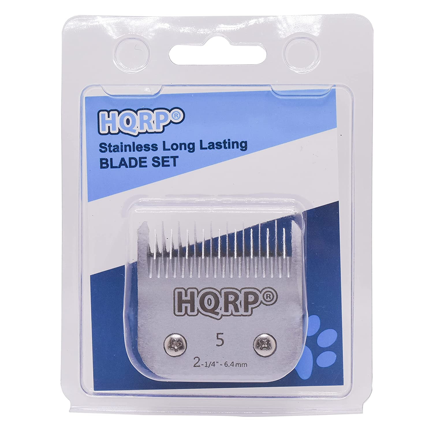 HQRP Size-5 Animal Clipper Blade for Andis AG2 22235, AGC2 22330, AGC2 ...