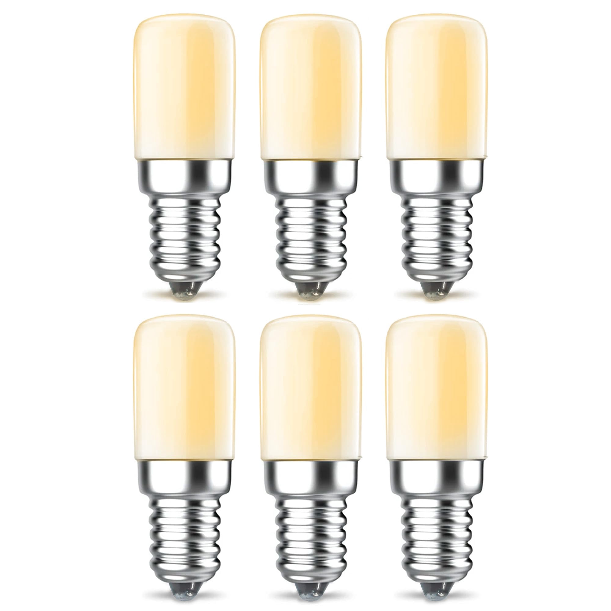 HQRP T8 E12 Light Bulbs 6-Pack 56.99244 Replacement for Dept 56 ...