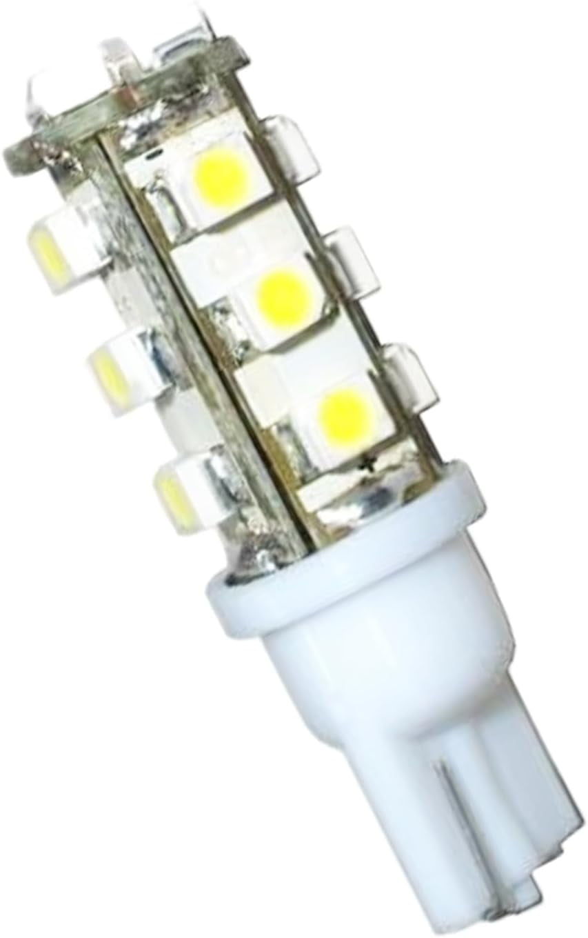 HQRP Tower Type T10 Wedge Base 15 LEDs SMD LED Bulb Cool White for #194 ...