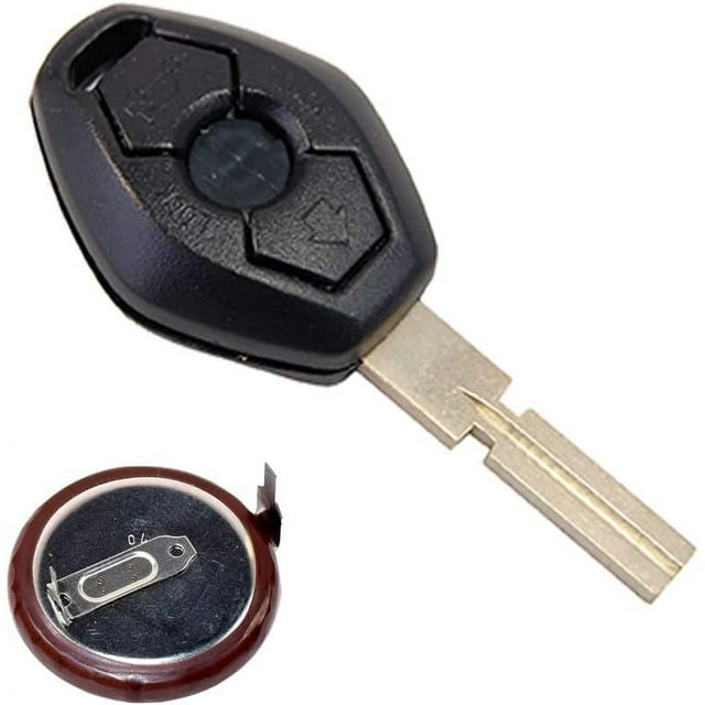 HQRP Transmitter and Battery for BMW 323i 323Ci 323is 328i 328is 1998 1999 2000 Key-Fob ...
