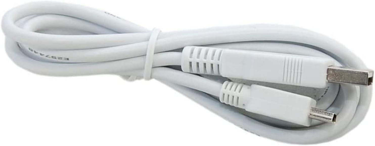 HQRP USB Charging Cable (White) for PDP Afterglow Prismatic Wireless ...