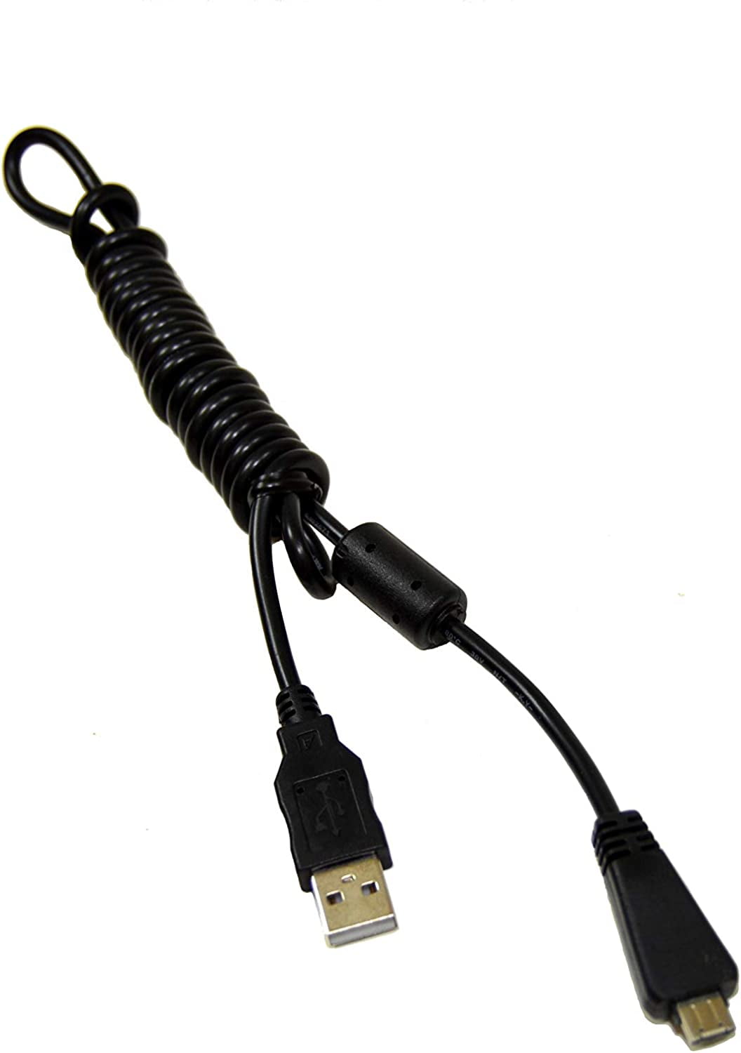 HQRP USB Data Cable Cord for Sony Cyber-Shot DSC-WX30, DSC-WX10, DSC ...