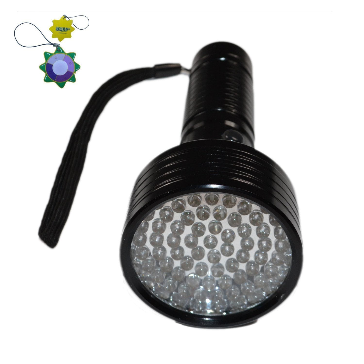 HQRP UV Flashlight Blacklight 68 LEDs 395nm for Mineral Hunting ...