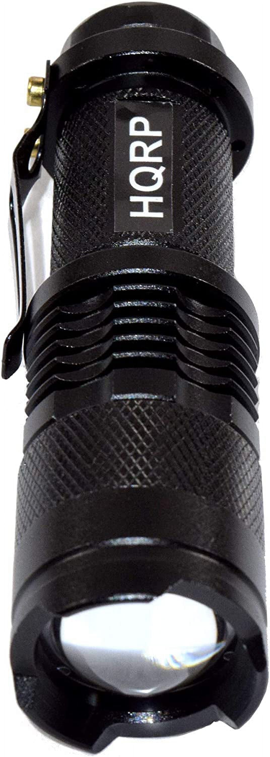 HQRP UV LED Flashlight Blacklight 3W 365 nm for Scorpions Hunting ...