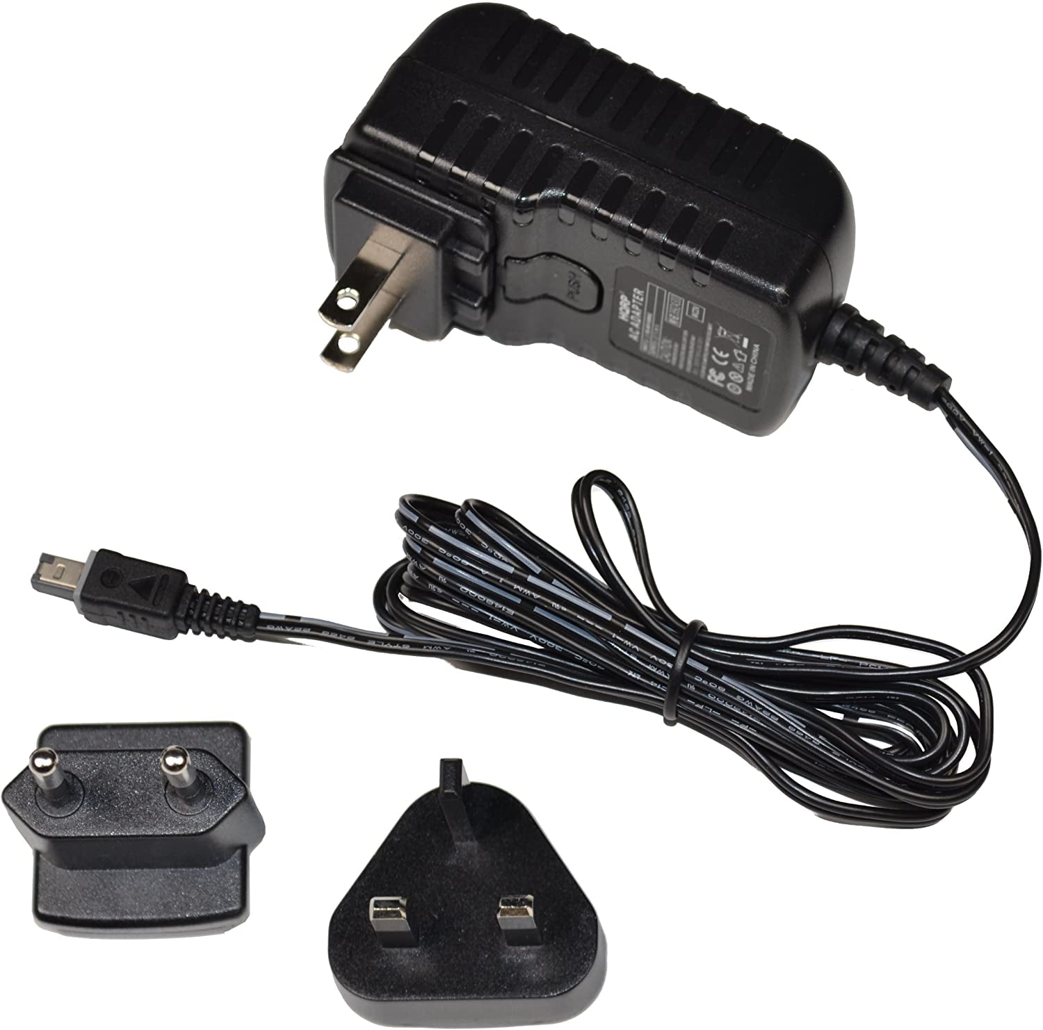 HQRP Wall AC Power Adapter for JVC GR-SXM37U GRSXM37U Camcorder + Euro ...