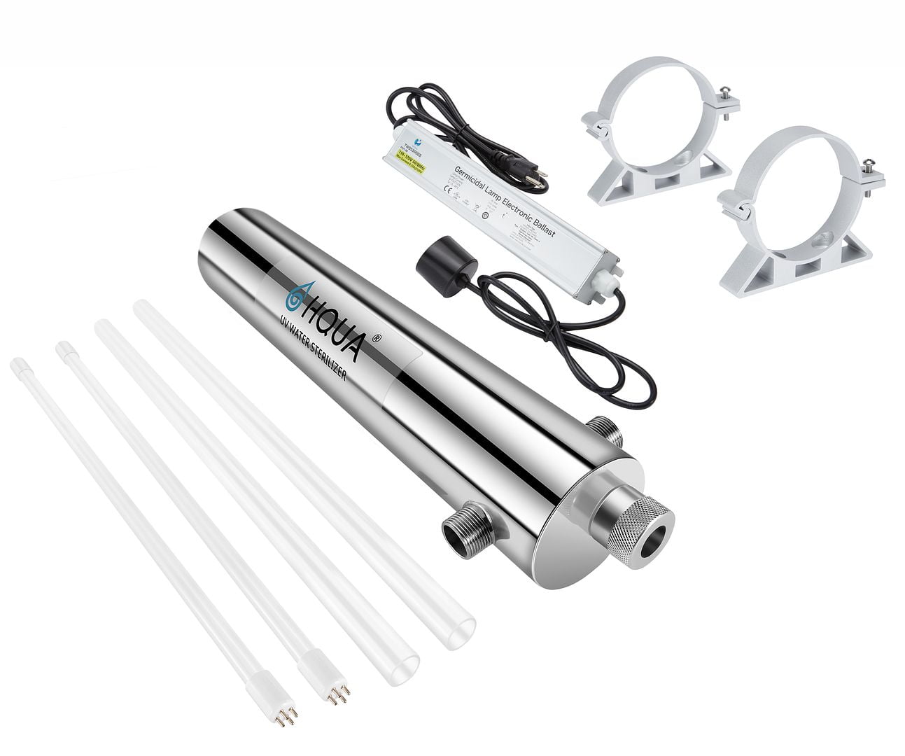 HQUA-TWS-12 Ultraviolet Water Purifier Sterilizer Filter for Wholehouse ...