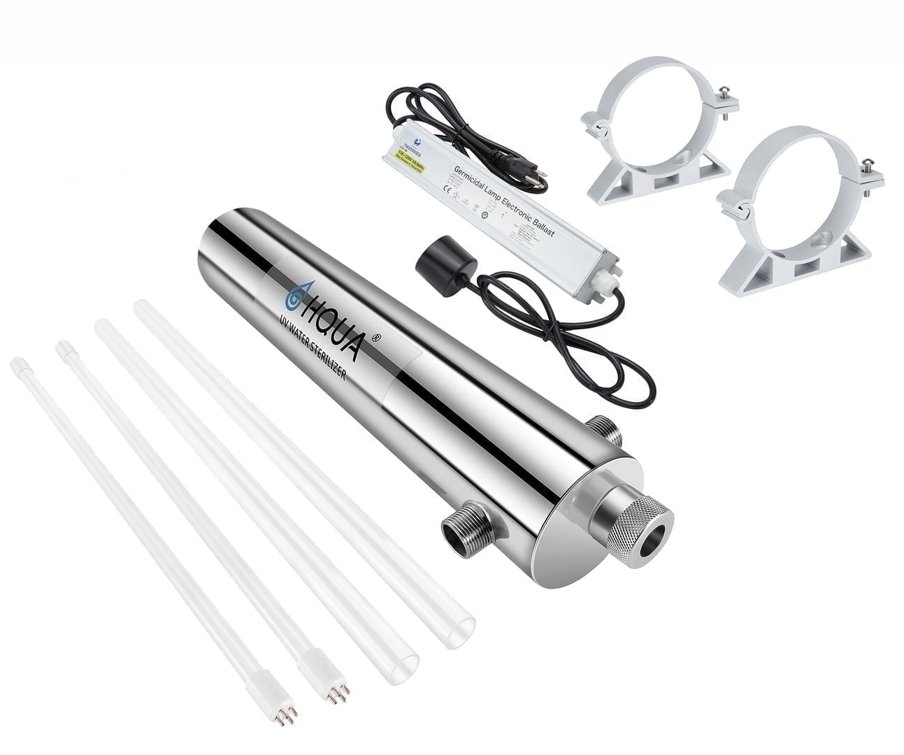HQUA-TWS-12 Ultraviolet Water Purifier Sterilizer Filter for Wholehouse ...