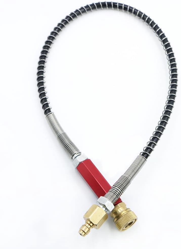 HQZG 50cm PCP Air Hose, 4500psi High Pressure Air Gun Filling Whip Hose ...