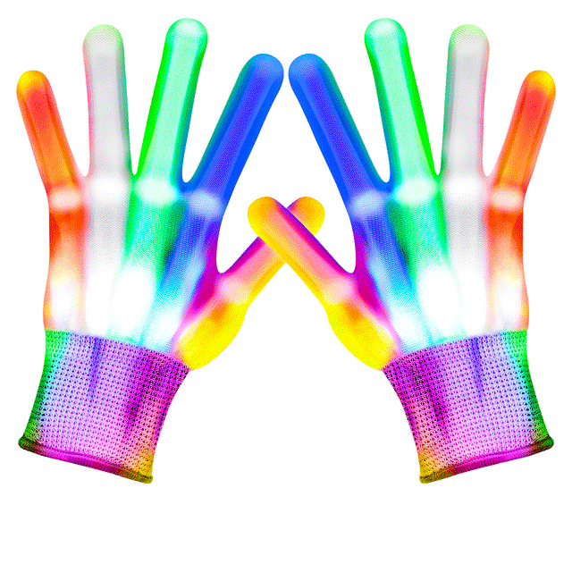 HQZY Led Gloves Light Up Children's Toys 8 9 10 11 12-Year-Old Children ...