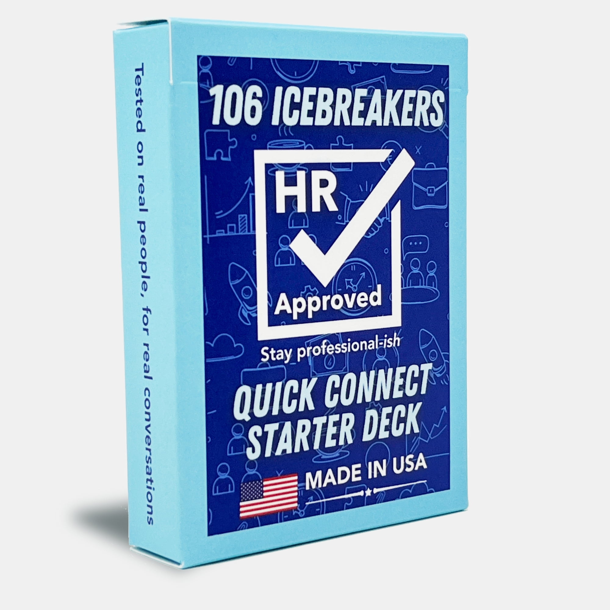 HR Approved, Card Games for Adults: Icebreaker Conversation Cards ...