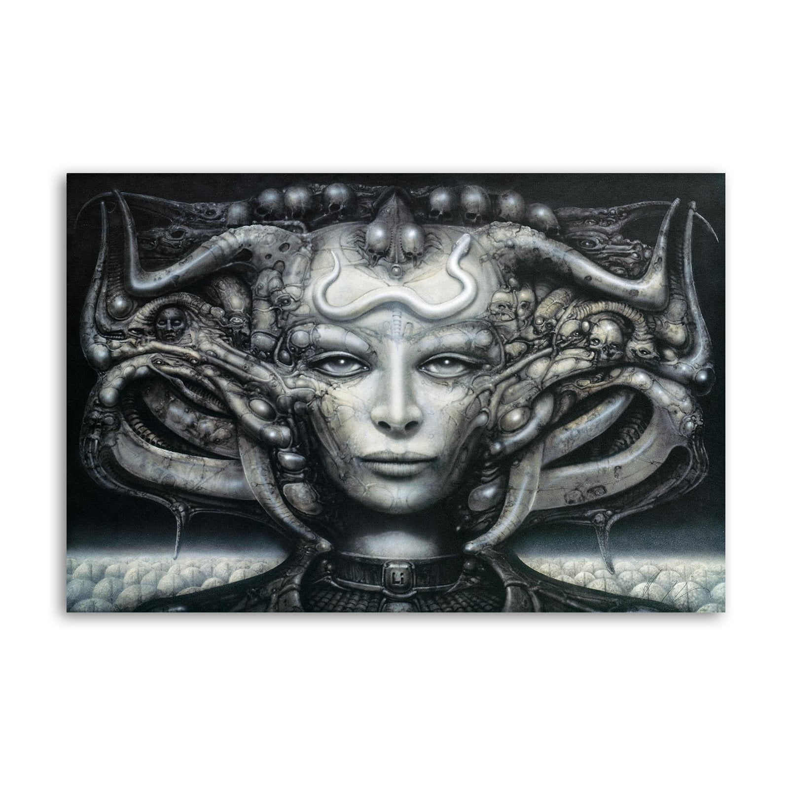 HR Giger Bio-mech Alien (1978) Posters Art Print Wall Photo Paint ...