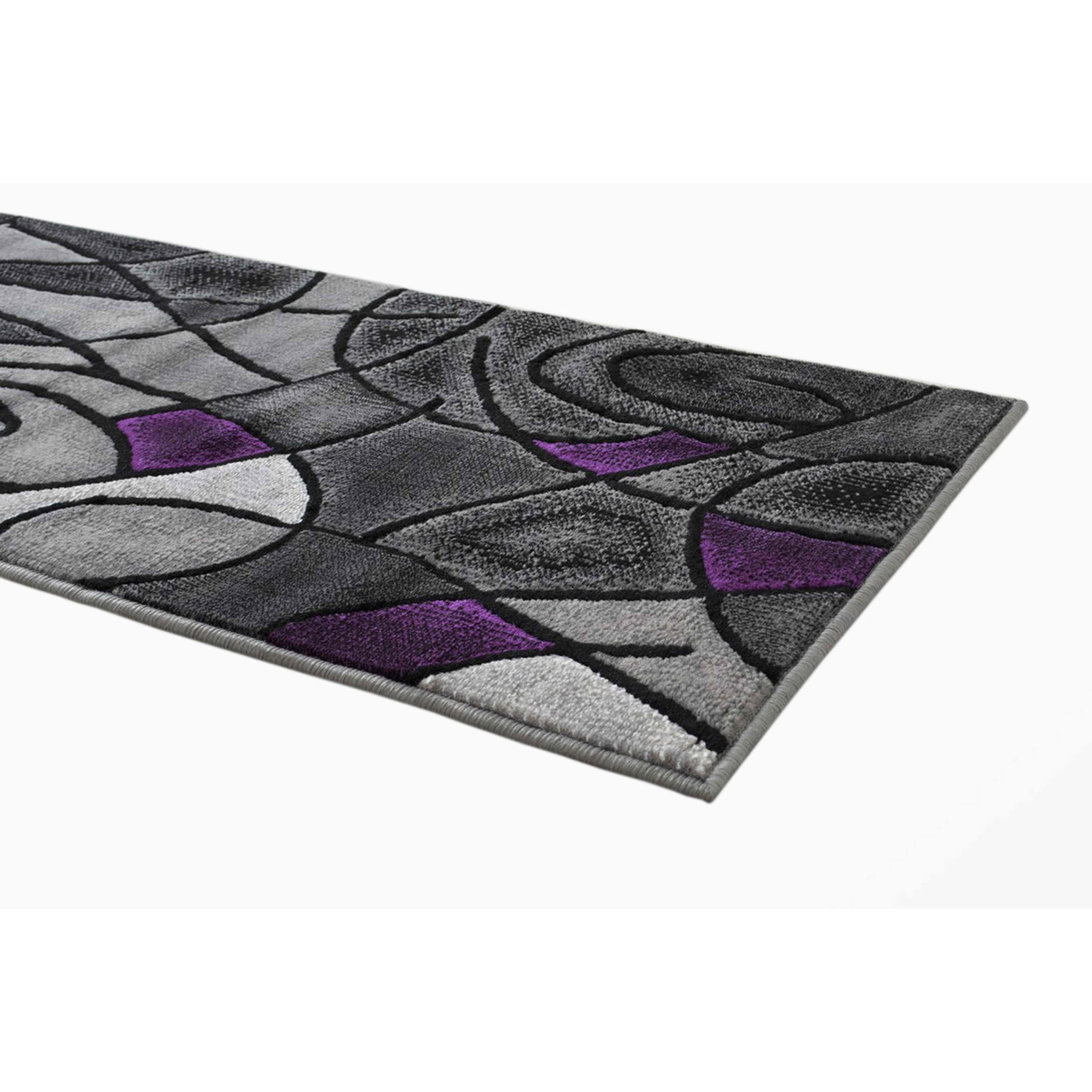 HR HANDCRAFT RUGS HR Abstract Area Rug Modern Contemporary Swirls ...
