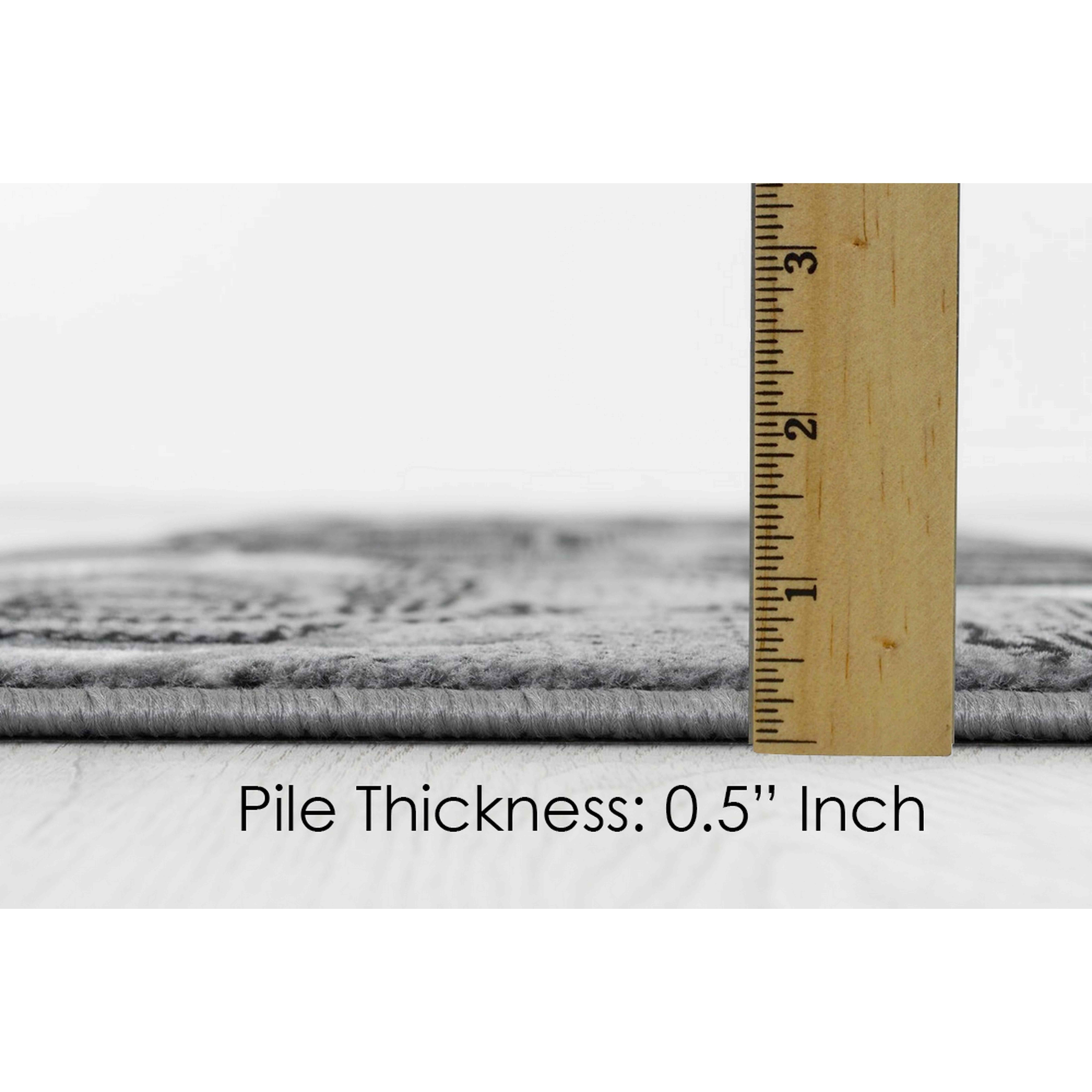 HR HANDCRAFT RUGS HR Abstract Area Rug Modern Contemporary Swirls ...