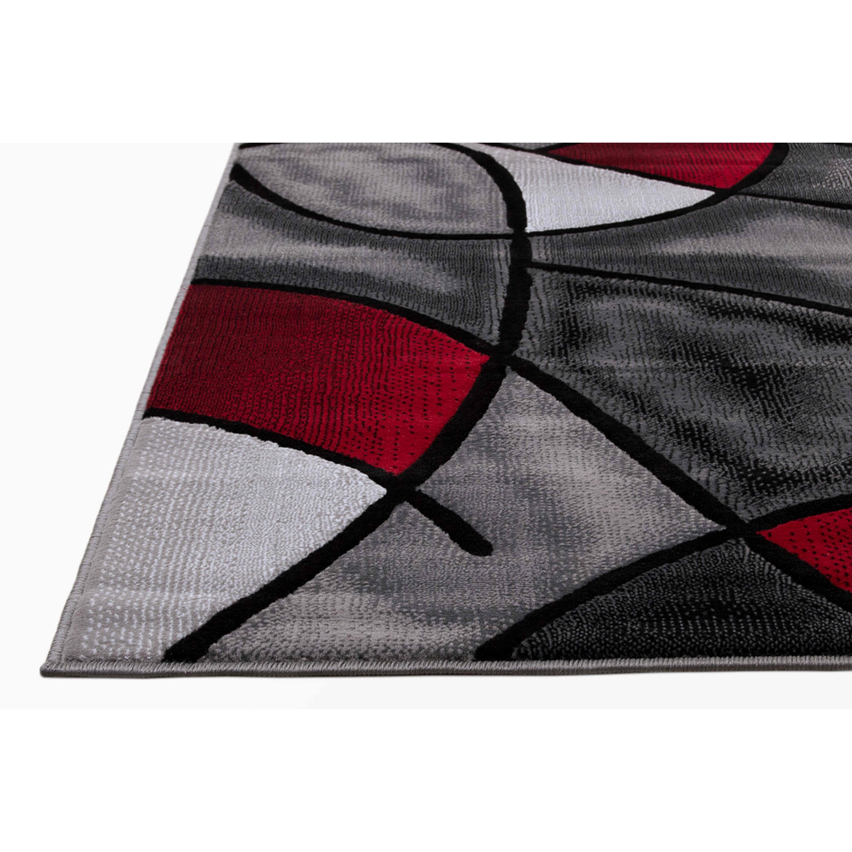 HR HANDCRAFT RUGS HR Abstract Area Rug Modern Contemporary Swirls ...