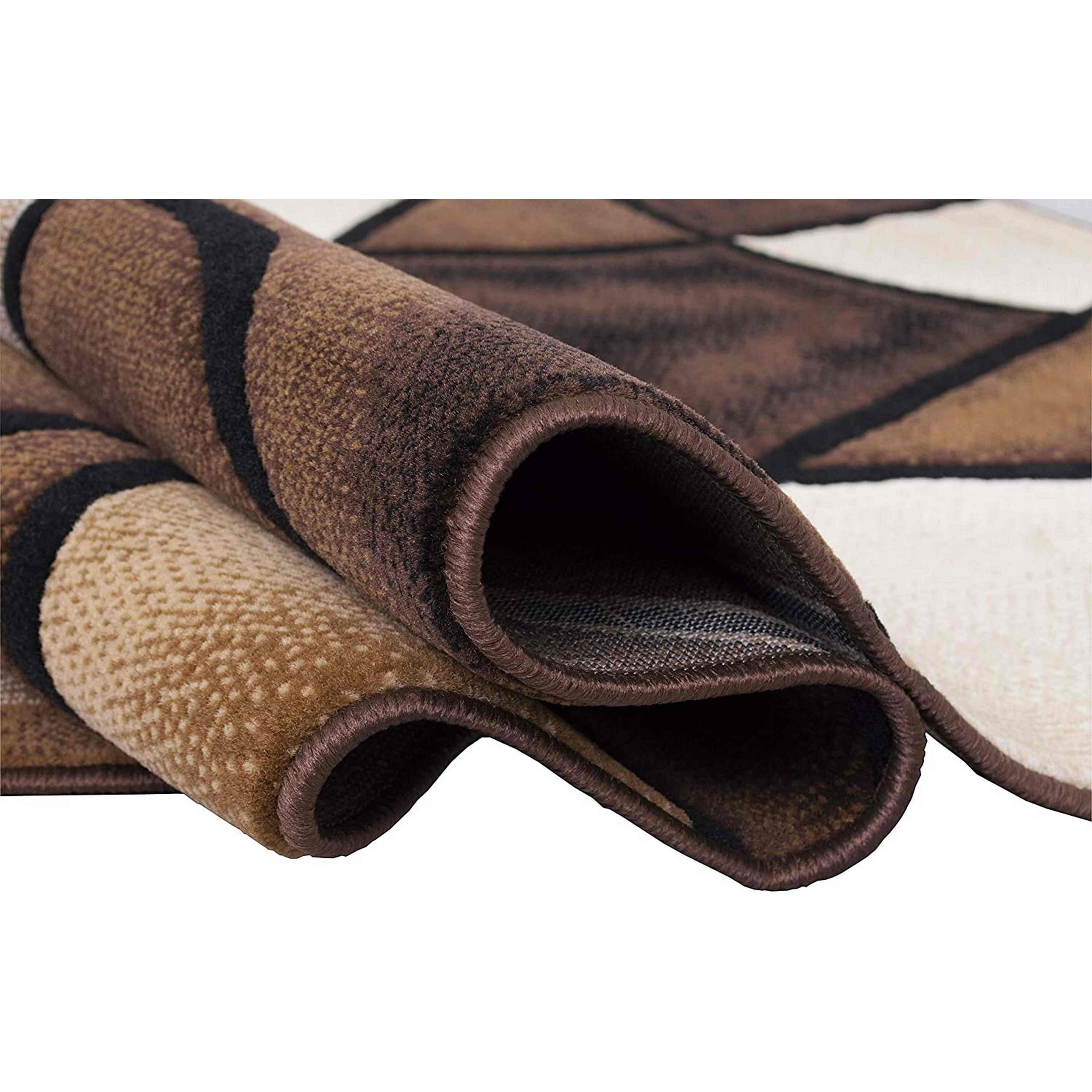 HR HANDCRAFT RUGS HR Abstract Area Rug Modern Contemporary Swirls ...