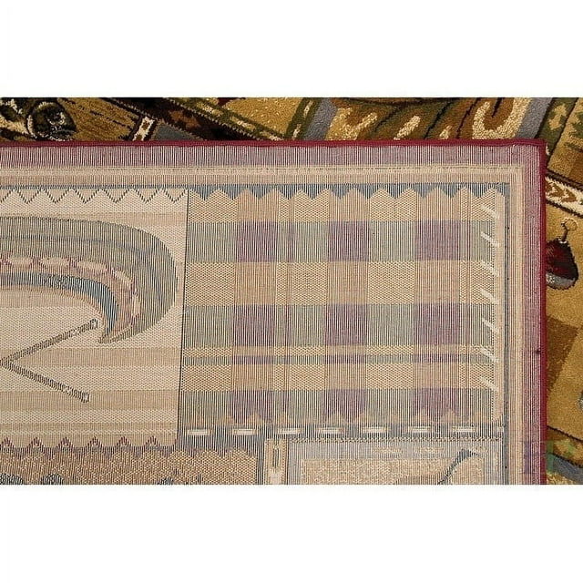 HR HANDCRAFT RUGS HR Cabin Rug Modern Geometric Design Cabin Rug ...