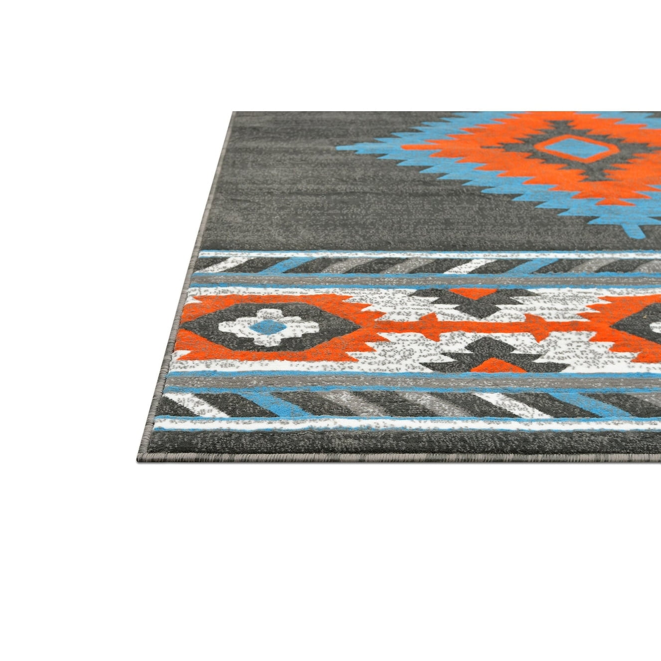 HR HANDCRAFT RUGS HR Southwestern Rugs for Cabin Tribal Medallion ...