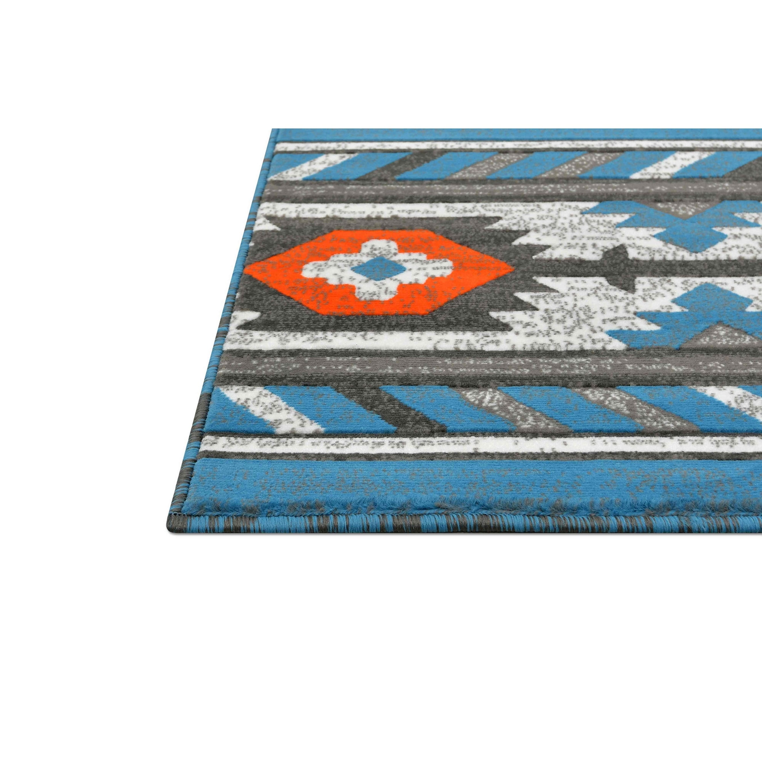 HR HANDCRAFT RUGS HR Southwestern Rugs for Cabin Tribal Medallion ...