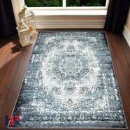 Handcraft Rugs Purple and Gray Abstract Geometric Modern Squares ...