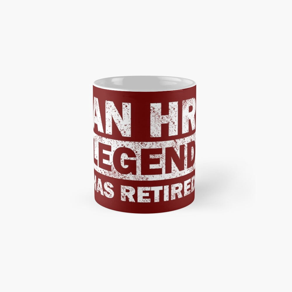 HR Human Resources Legend Retired Retirement Classic Mug - Walmart.com