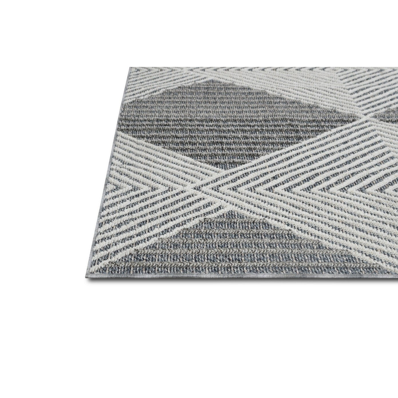 Handcraft Rugs HR Indoor/Outdoor Rugs Striped Pattern Gray Outdoor ...