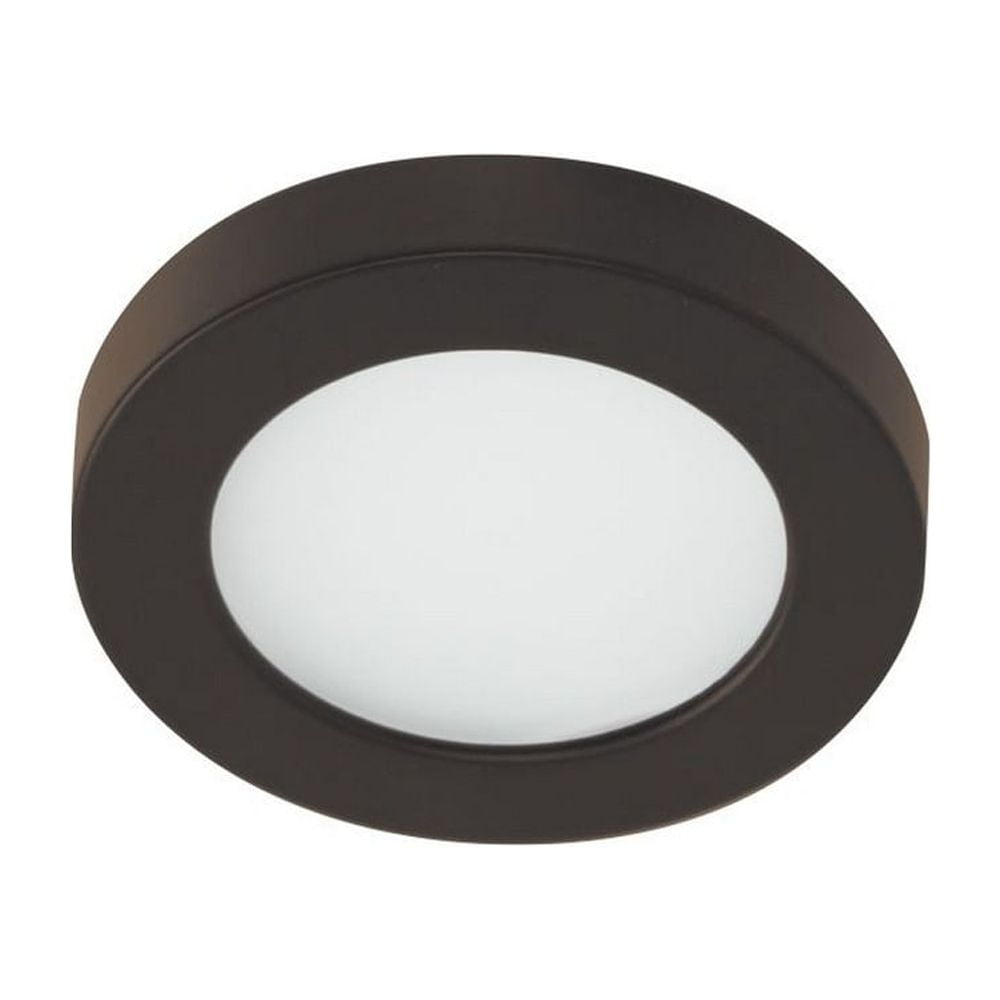 HR-LED90-27-DB-WAC Lighting-Edge Lit-5W 1 LED 2700K LED Button Light-3 ...