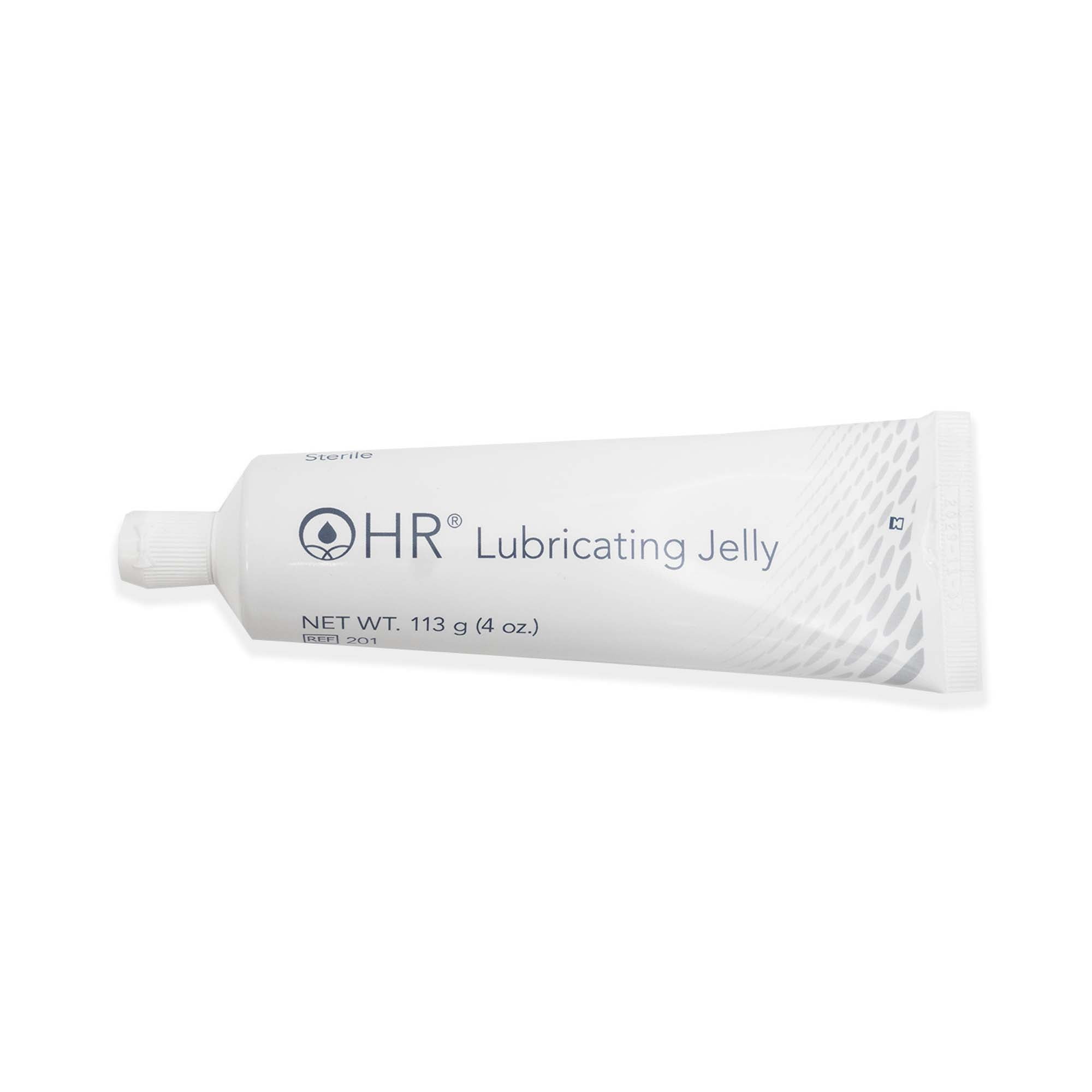 HR Sterile Lubricating Jelly, Water-Based Lube Gel, 4 oz. Tube, 12 per ...