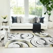 Handcraft Rugs- Distressed Swirls Abstract, Hand Carved Area Rug ...