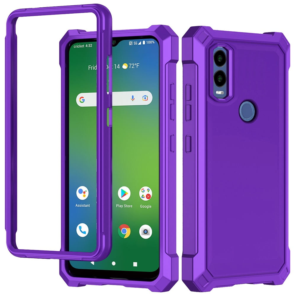 HR Wireless Shell Matte Finish Hybrid Cell Phone Case for Cricket ...