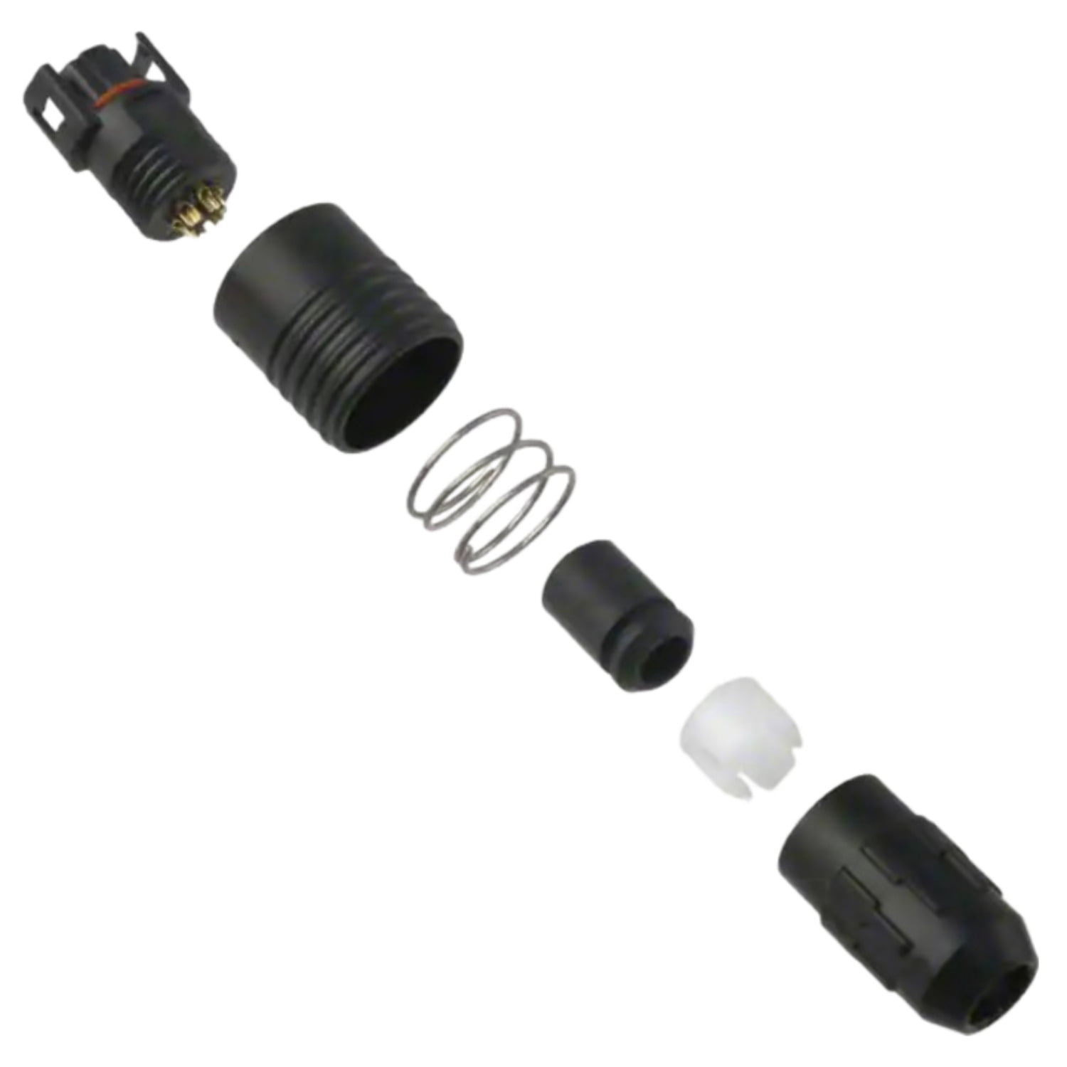 HR30-6PA-6S(71) Connector Circular Push Pull, F 6 POS Solder ST Cable ...