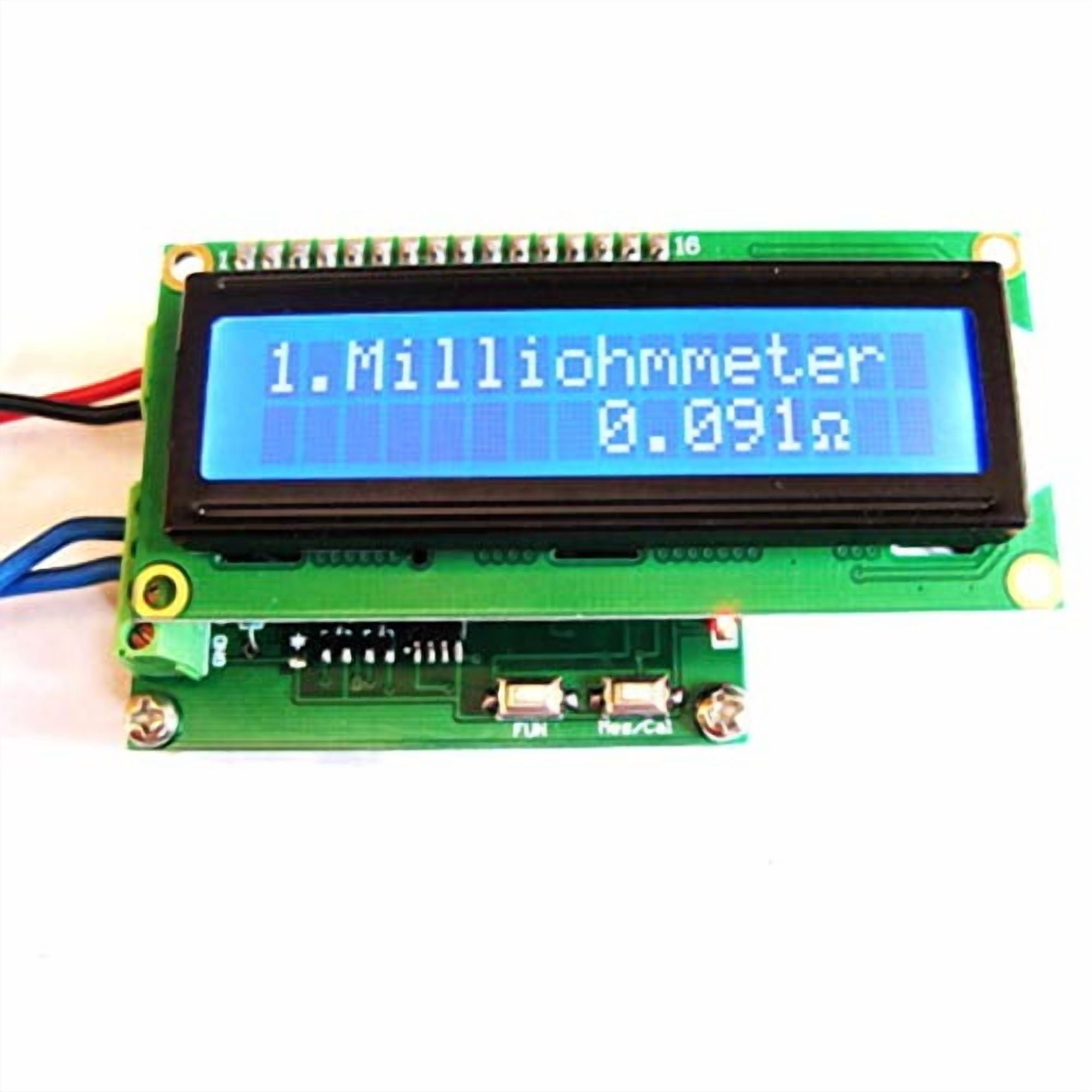 HR390 Milliohm Meter Low Resistance Tester Ohmmeter to Measure ...