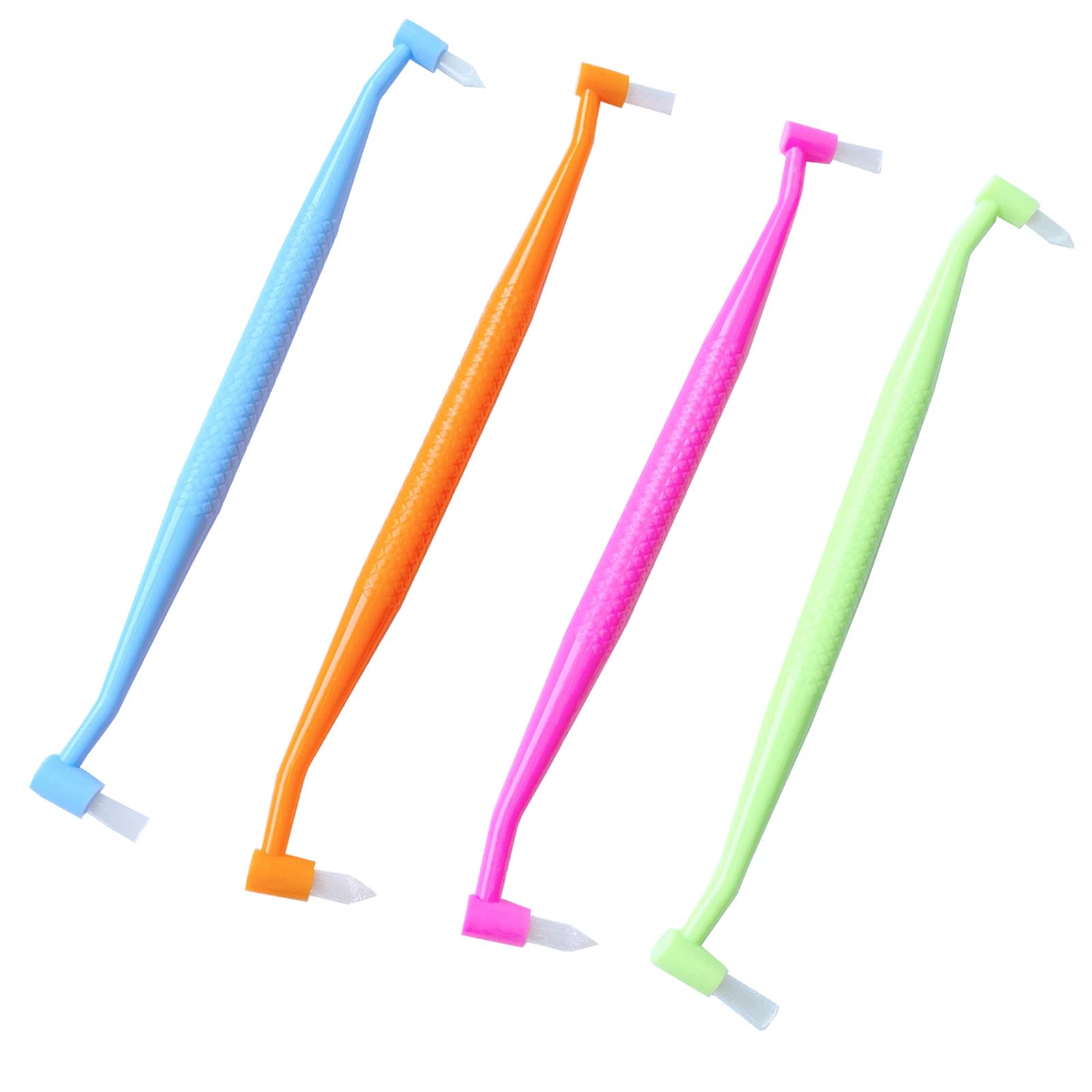 HRASY Orthodontic Toothbrush Double-Ended Interspace Brush Tiny Small ...