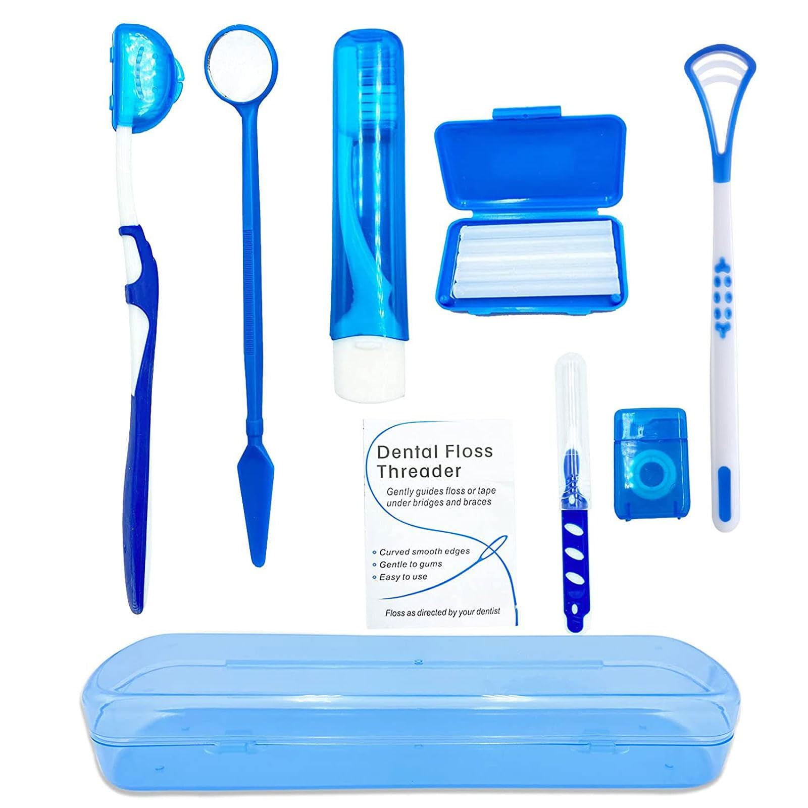 HRASY Portable Orthodontic Oral KEF16 Care Kit for Braces - Interdental ...