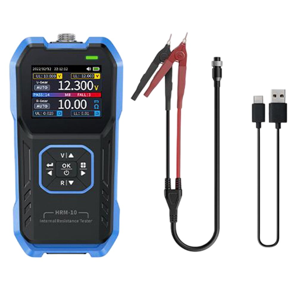 HRM-10 Battery Tester Internal Resistance Tester High-definition Color ...