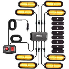 12v Amber Strobe Light