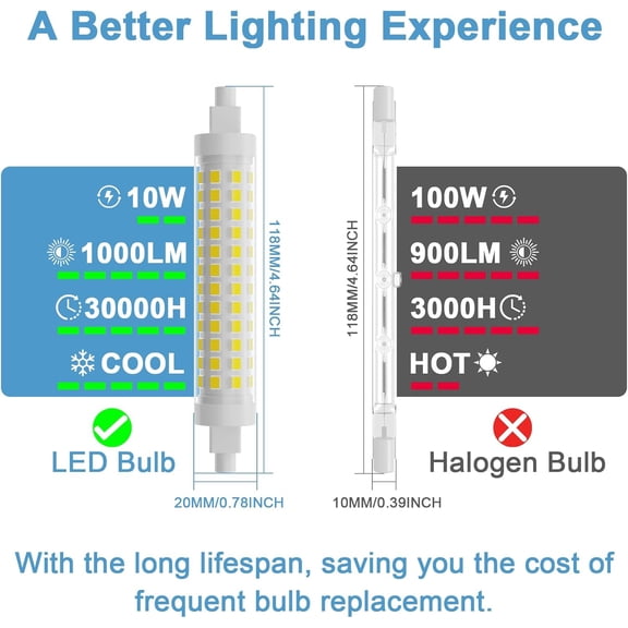 100W Halogen Bulbs