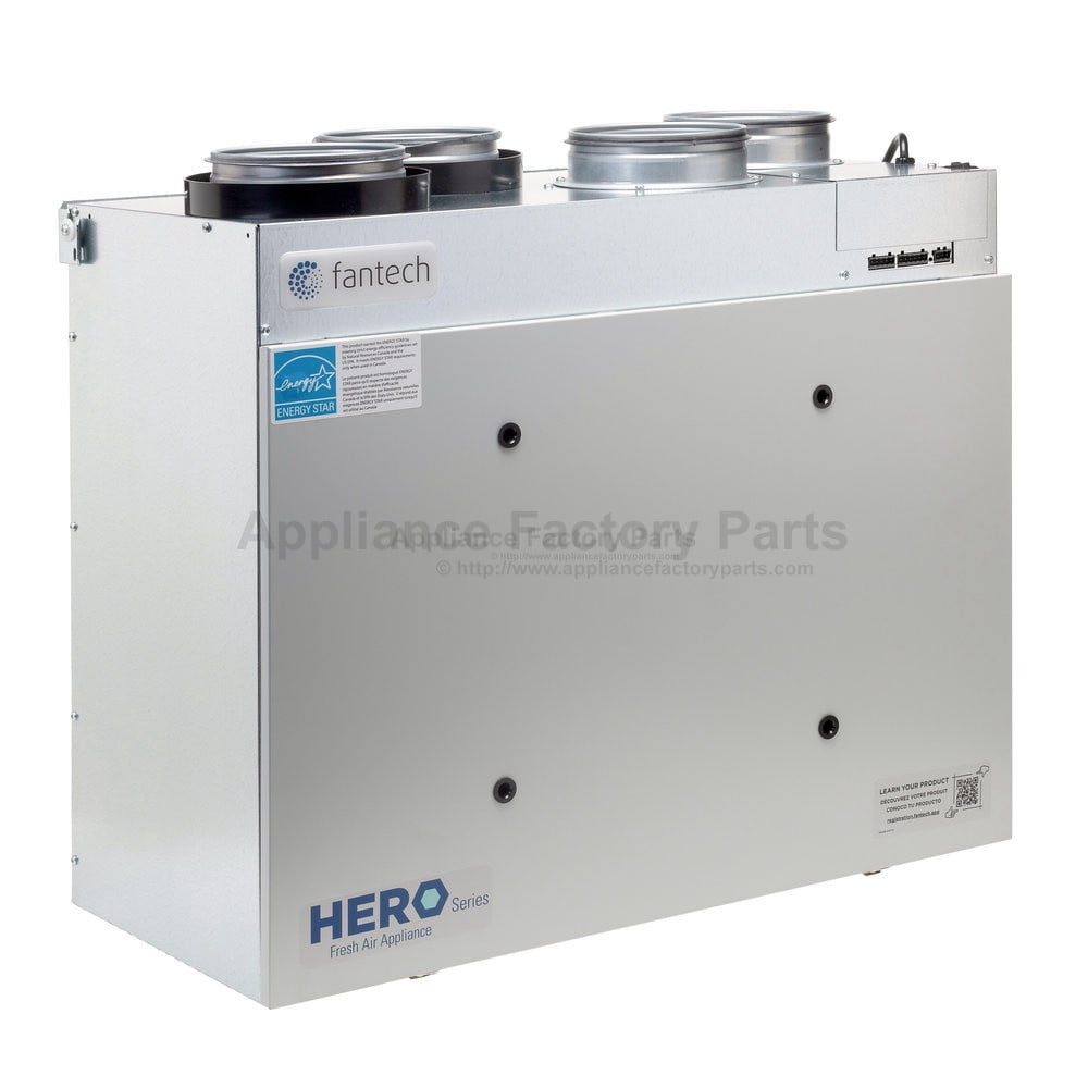 HRV Top Duct Connection 150 cfm HERO150H - Walmart.com