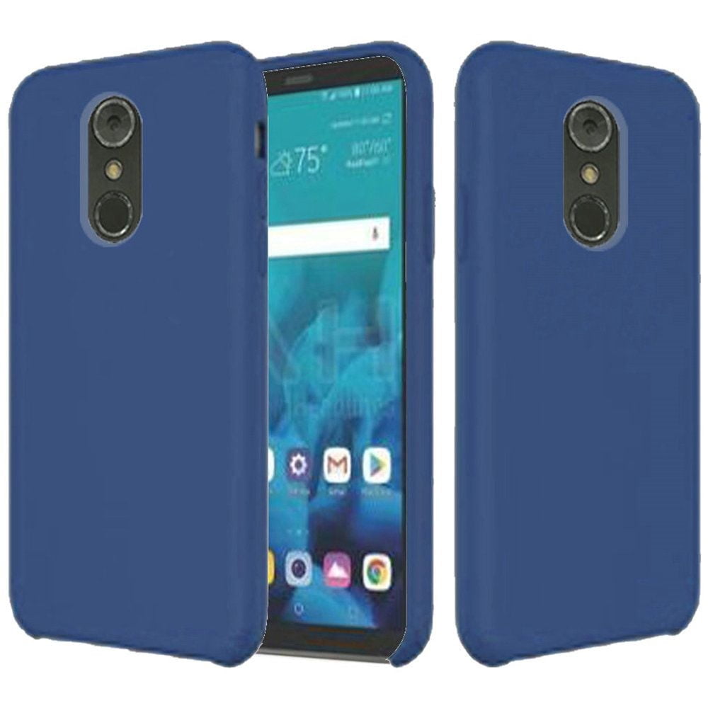 HRW Soft Silicone Protective Case for LG Stylo 4 & Stylo 4 Plus Blue ...