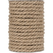 ZEONHAK 1/2 Inch Burlap Jute Twine, 100 Feet, Extra Thick Manila Hemp ...