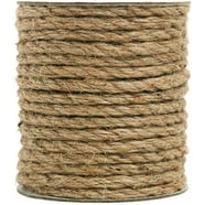 ZEONHAK 1/2 Inch Burlap Jute Twine Rope, Extra Thick Twisted Manila ...