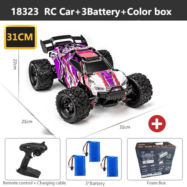 HS 18321 18322 1/18 2.4G 4WD 36km/h High Speed RC Car Model Remote Control Truck RTR Vehicle Off ...