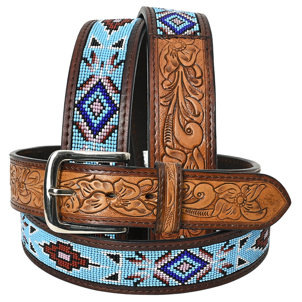 32 In Hilason Western Style Beautifully Hand Crafted In Genuine Leather ...