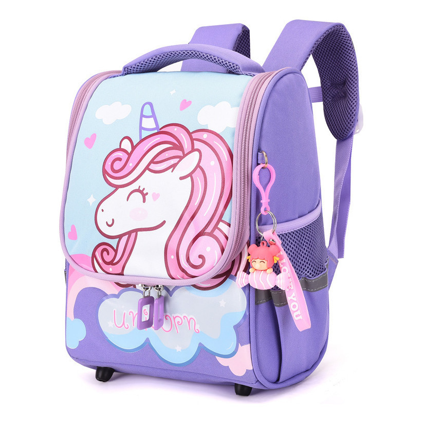 HS-Children's Backpack For Spinal Protection And Weight Reduction ...