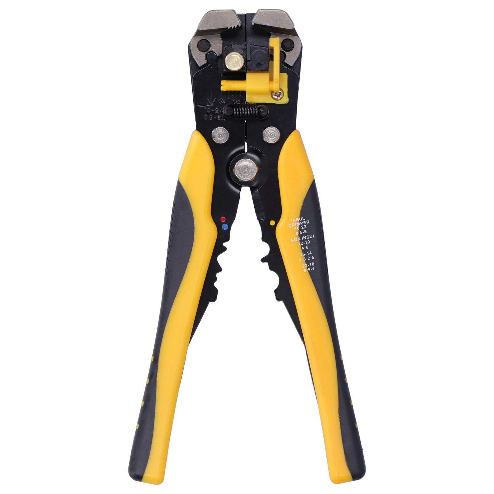 HS-D2 3in1 Wire Stripper Crimper Pliers - High Carbon Steel PC Plastic ...